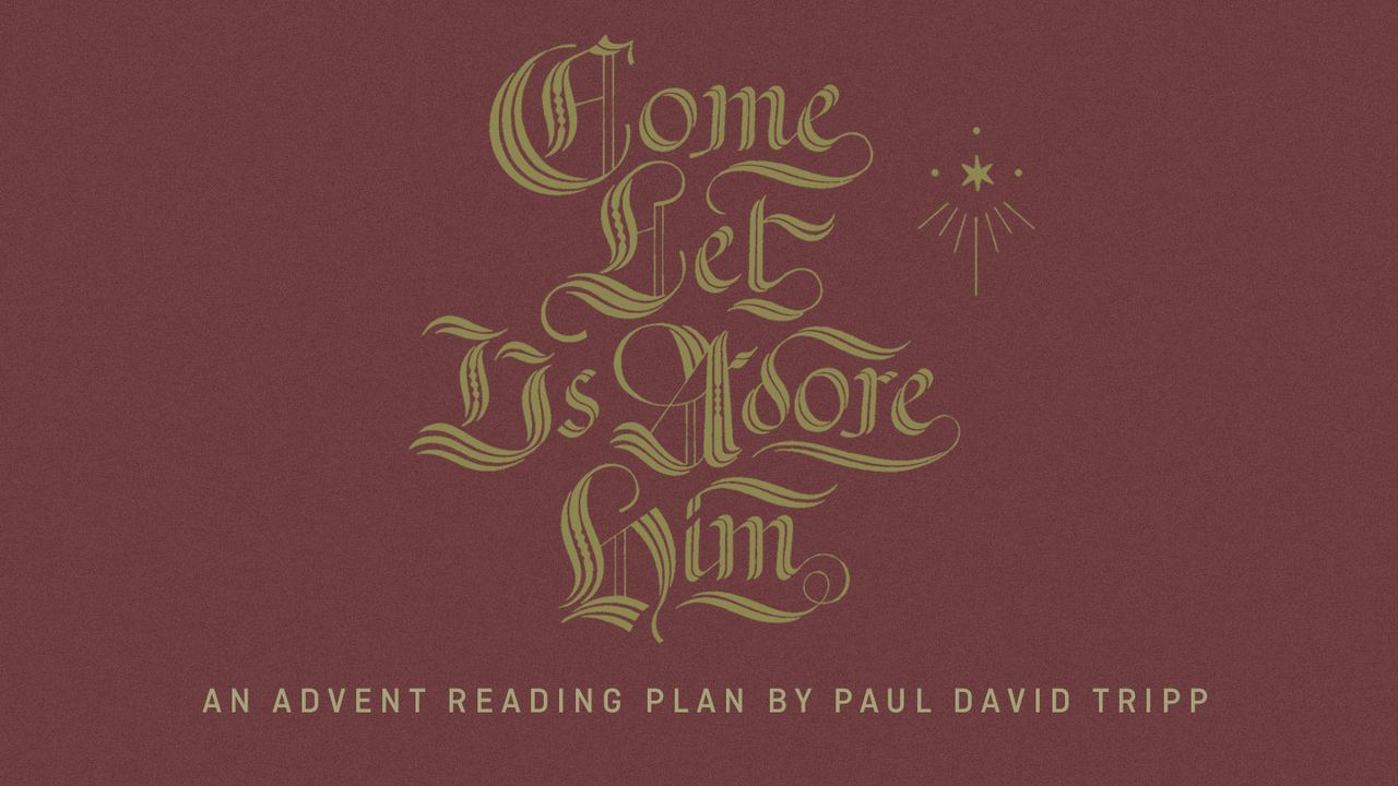 Come, Let Us Adore Him: An Advent Reading Plan by Paul David Tripp