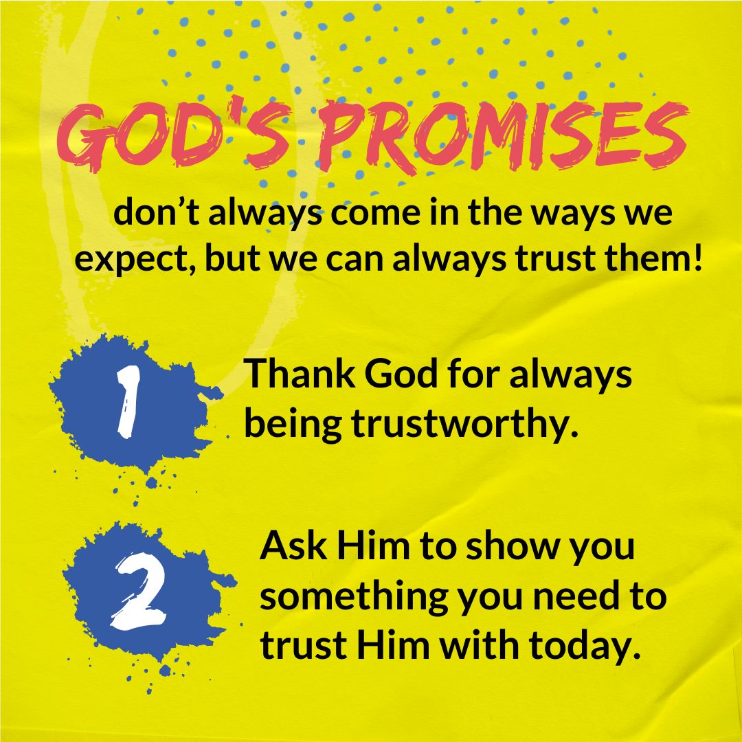 Kids Bible Experience | Promises of God - The sky is blue, and radishes ...